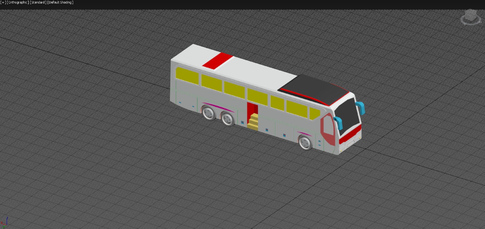 Vanity Van Or Tourline Bus Or Caravan 3D Model - TurboSquid 1956455