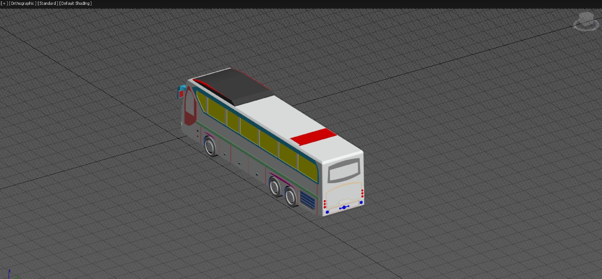 Vanity Van Or Tourline Bus Or Caravan 3D Model - TurboSquid 1956455