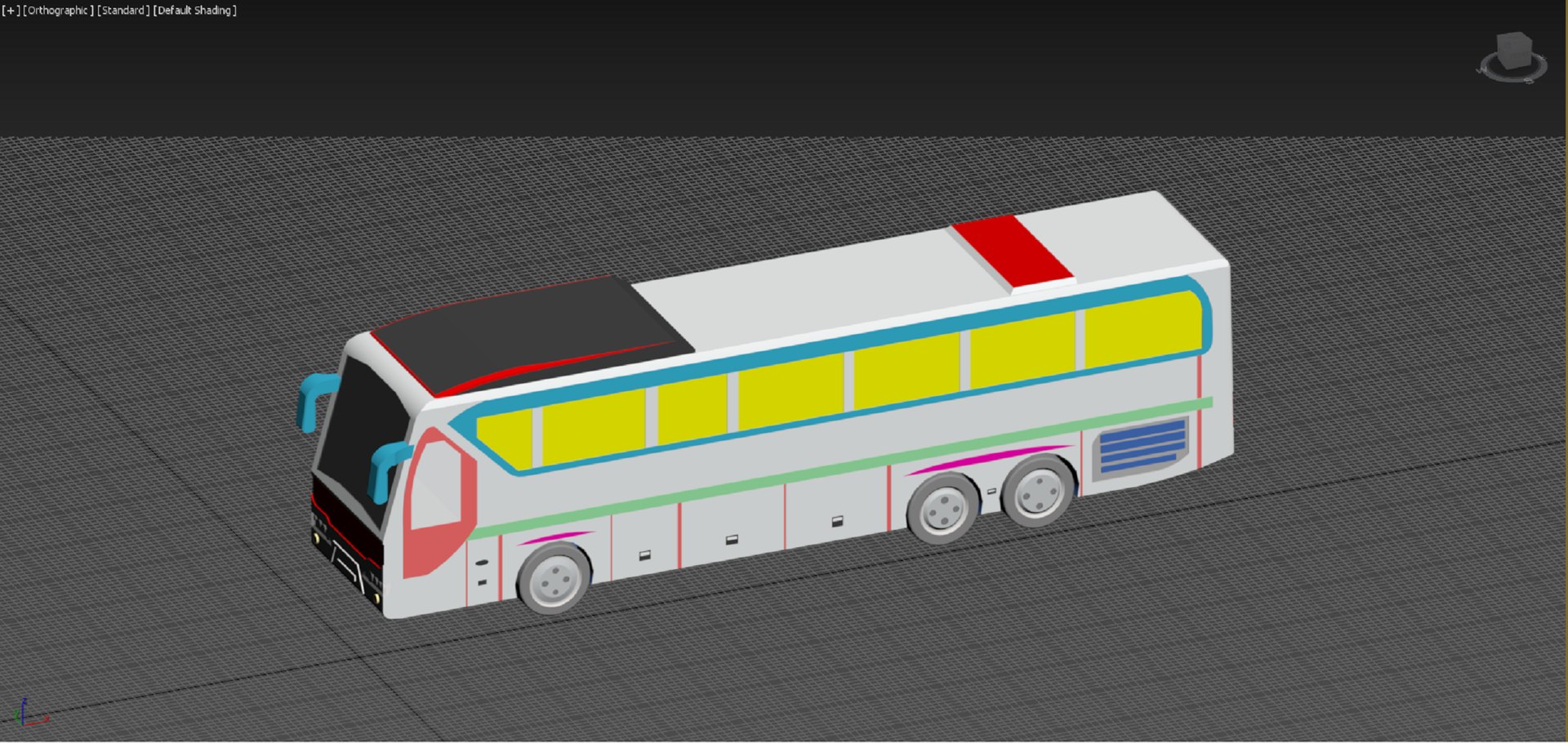 Vanity Van Or Tourline Bus Or Caravan 3D Model - TurboSquid 1956455