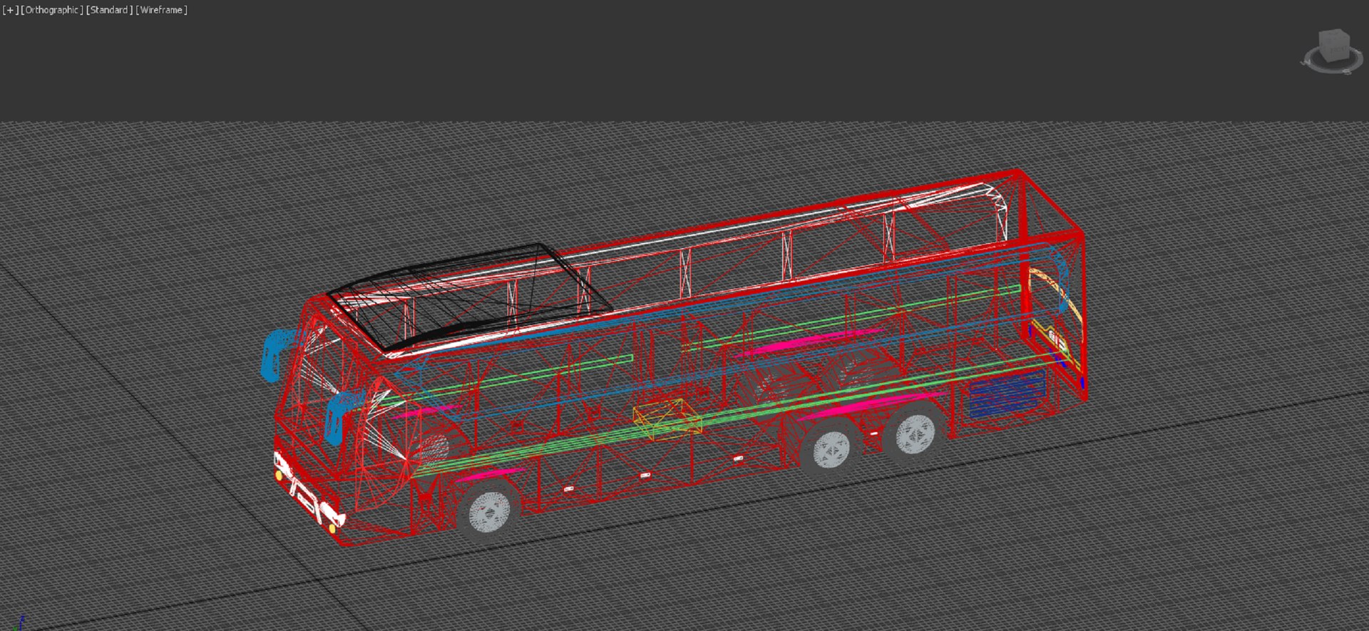 Vanity Van Or Tourline Bus Or Caravan 3D Model - TurboSquid 1956455