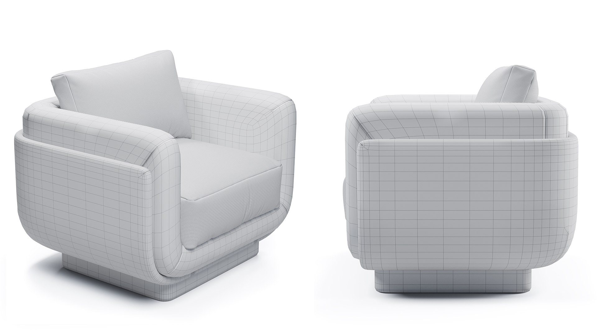 3D Ebisu Armchair - TurboSquid 1896538