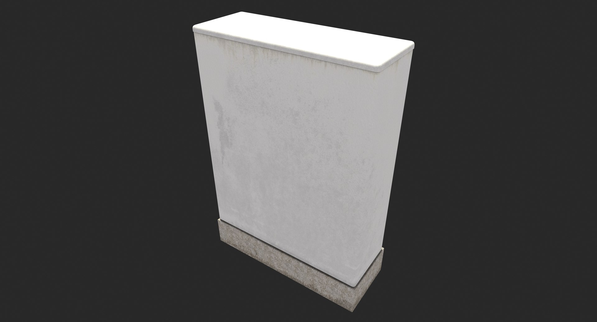 Street Electrical Fuse Box 3d Model