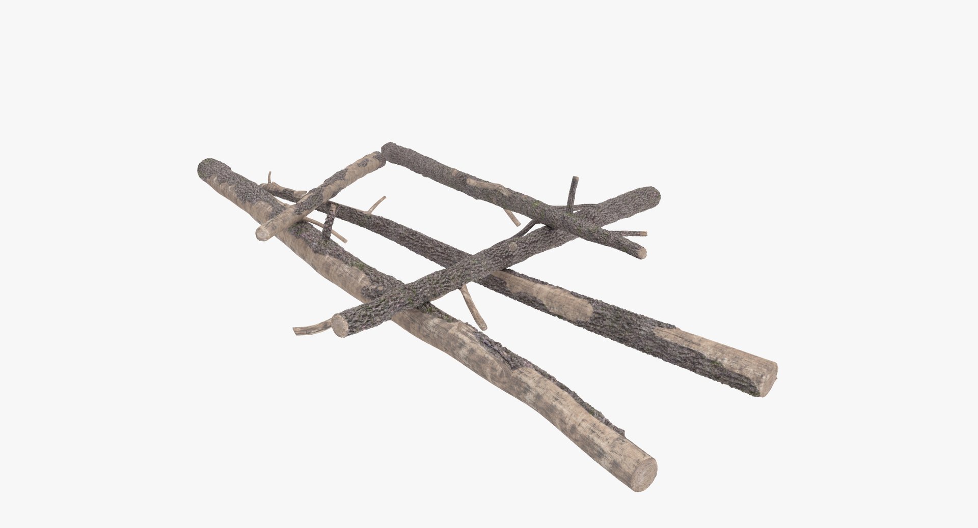 Fallen Logs Pine 01 Max