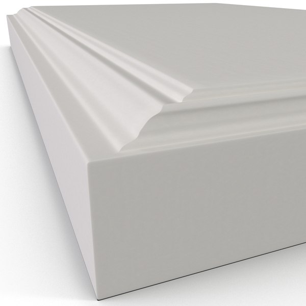 3d model plinth block