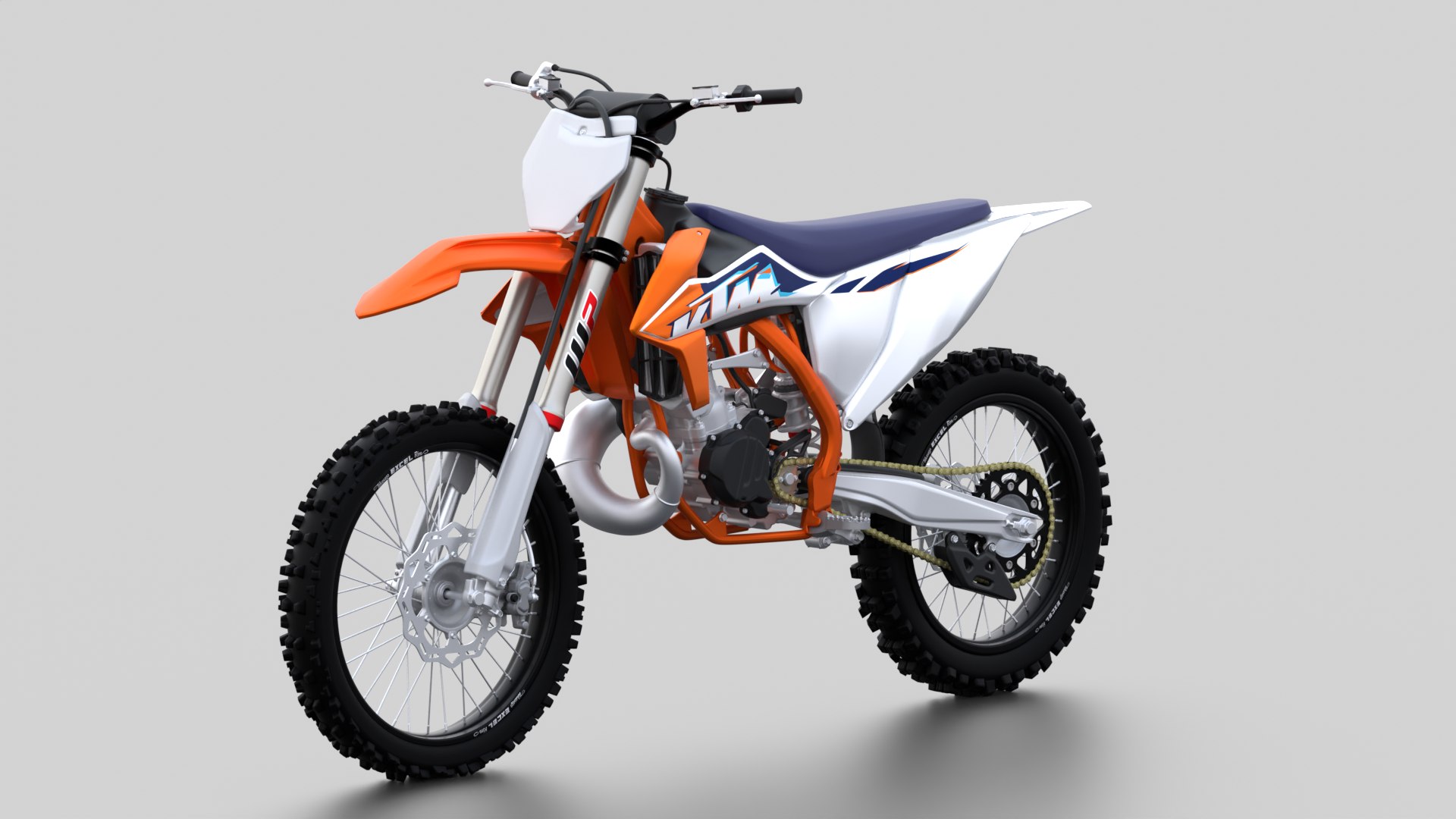 2023 - KTM 250 SX 3D Model - TurboSquid 2514260