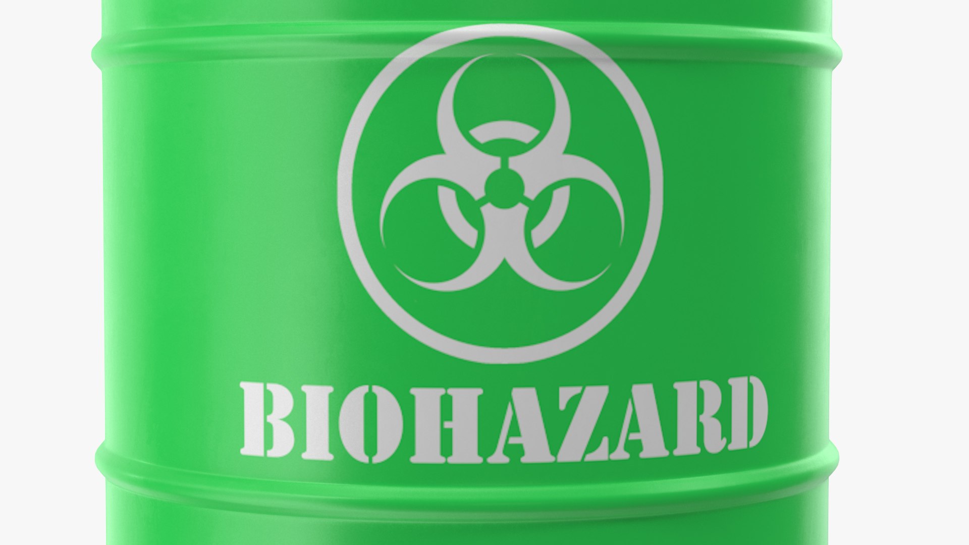 Biohazard Toxic Waste Barrel Model - TurboSquid 1699771