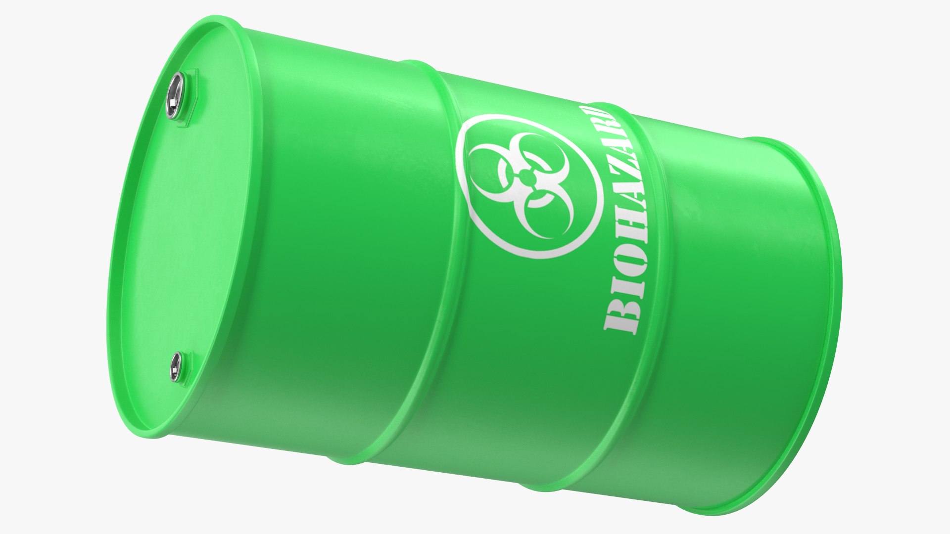Biohazard Toxic Waste Barrel Model - TurboSquid 1699771