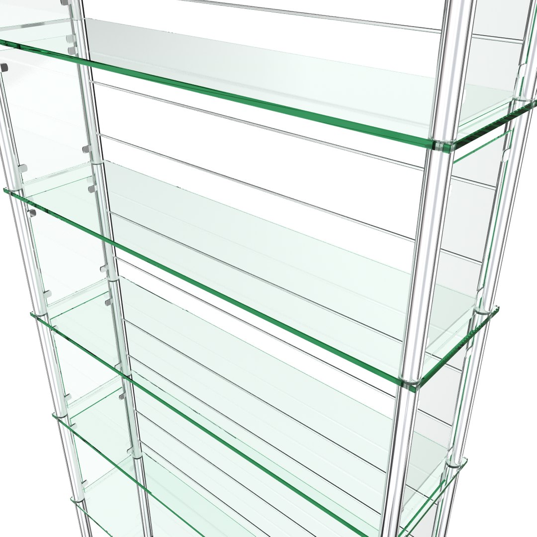 Glass Locker 3d Max