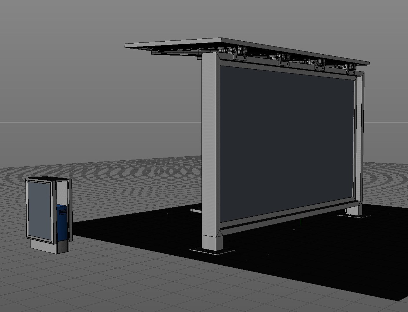 Cinema4d Dmc Bus Stop