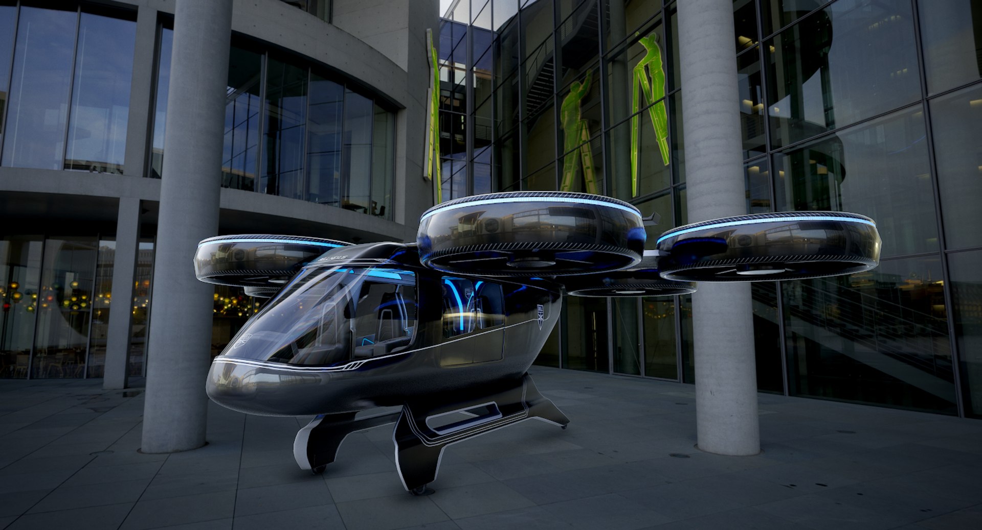 3D model bell nexus flying taxi - TurboSquid 1370427