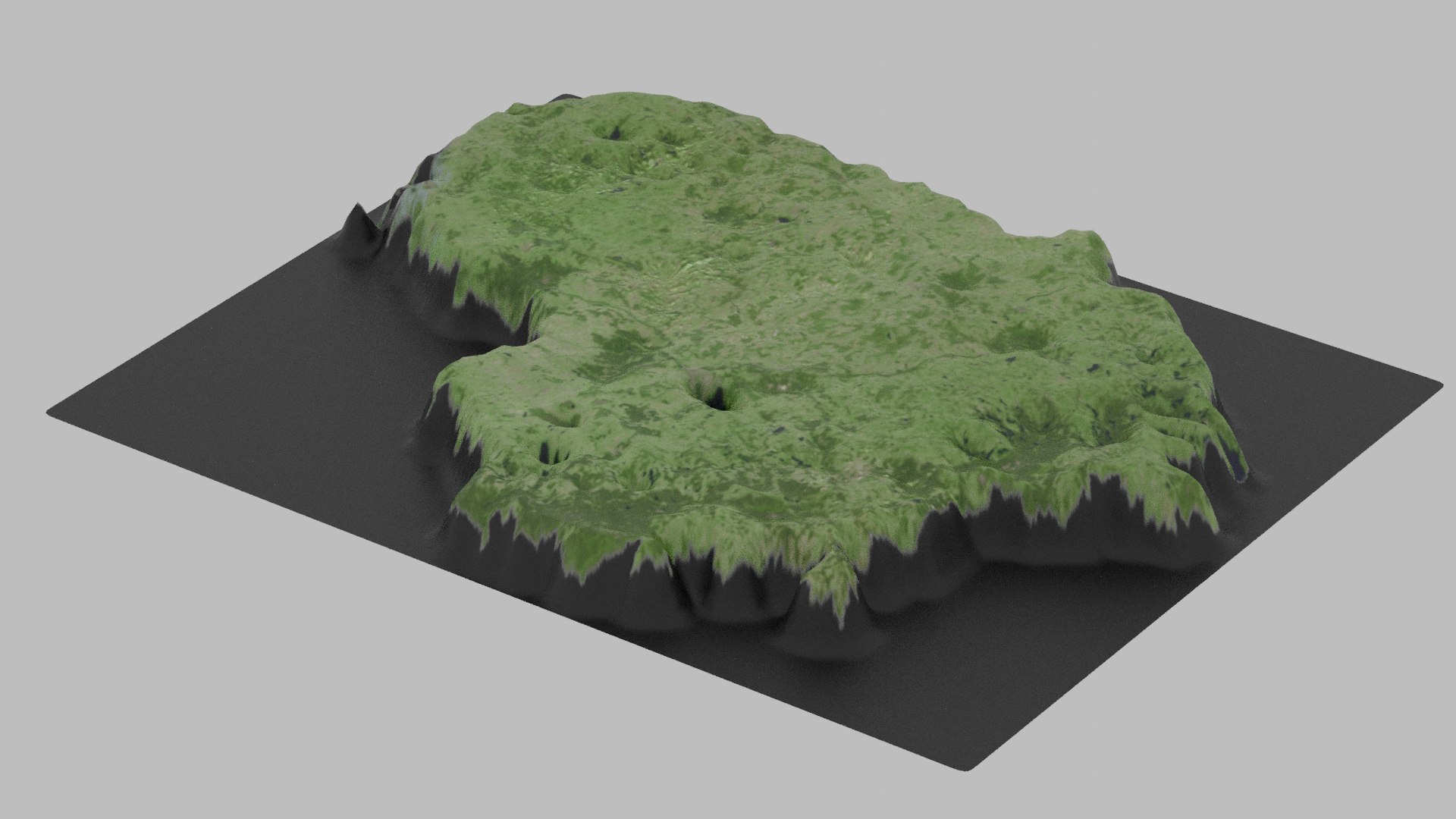 Lithuania Map Country 3D - TurboSquid 2076238