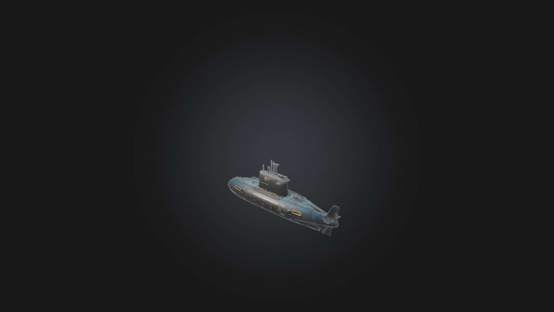 Submarine 3D Model - TurboSquid 2290910