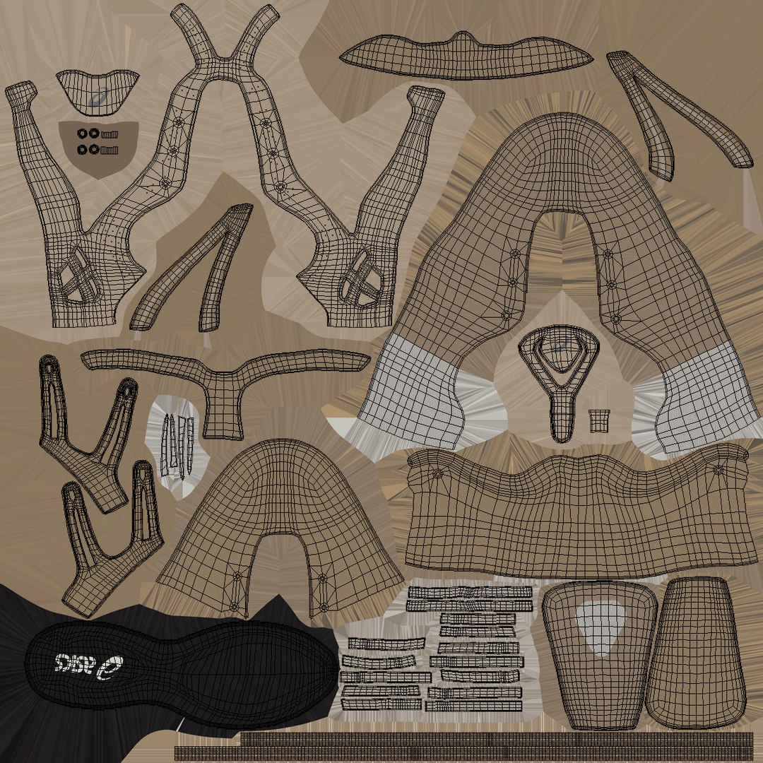 3D Asics GEL SONOMA 03 Model - TurboSquid 2294615