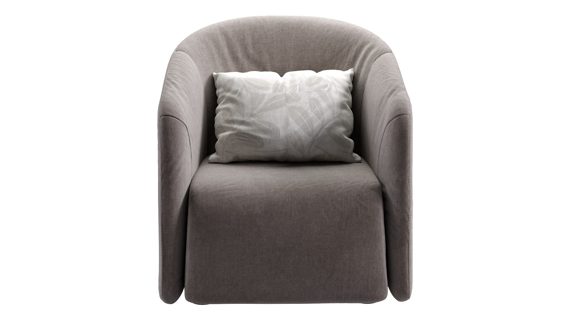 3D Logos Armchair By Natuzzi Model - TurboSquid 2085591