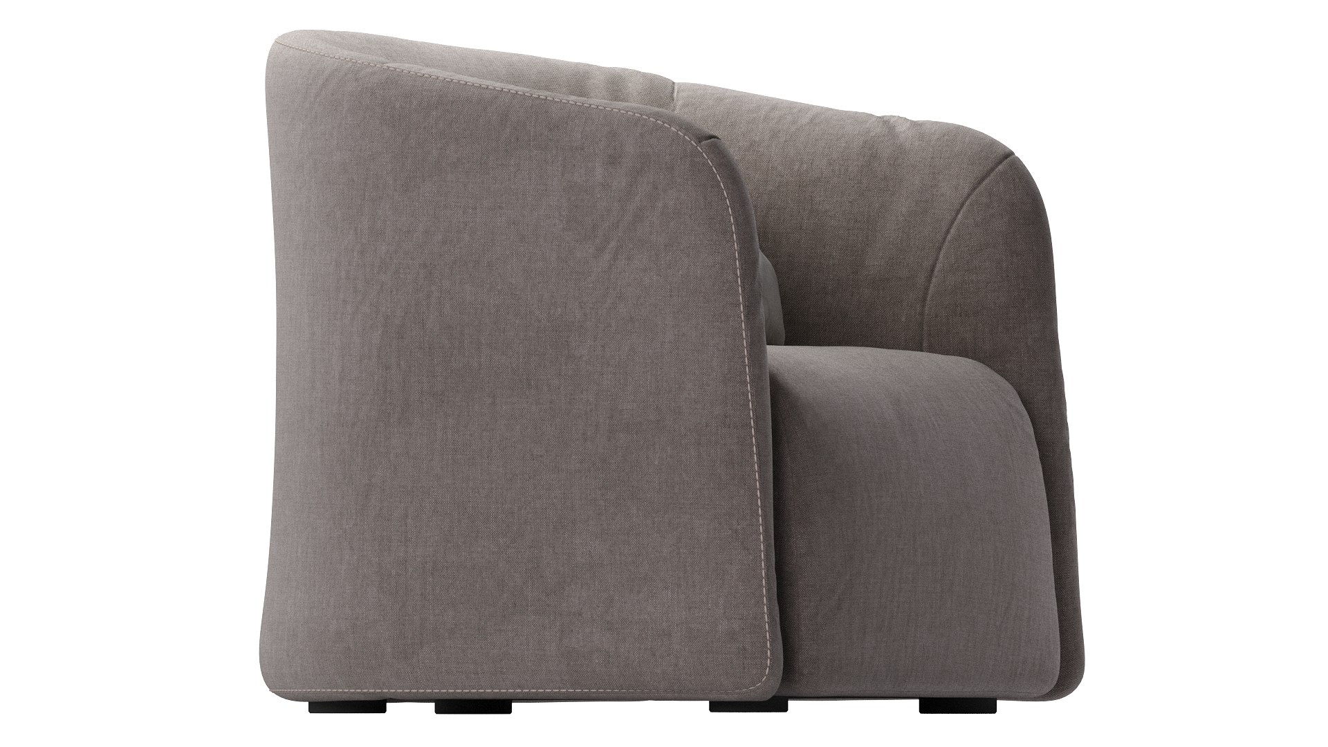 3D Logos Armchair By Natuzzi Model - TurboSquid 2085591