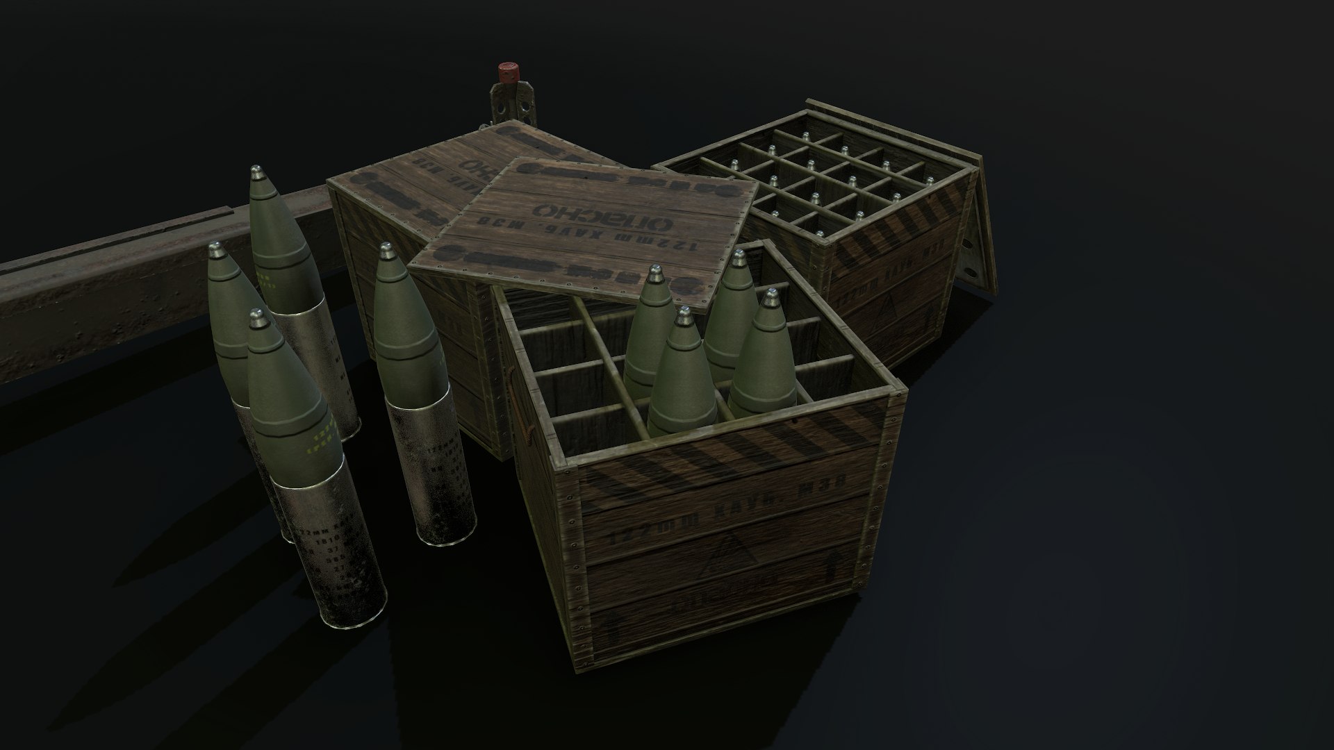 Howitzer - D30 Model - TurboSquid 2381282