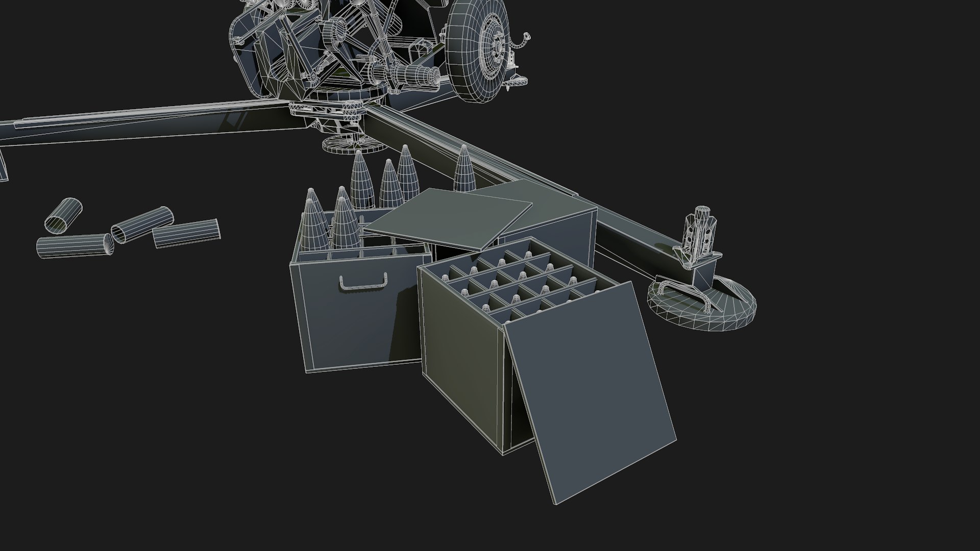 Howitzer - D30 Model - TurboSquid 2381282