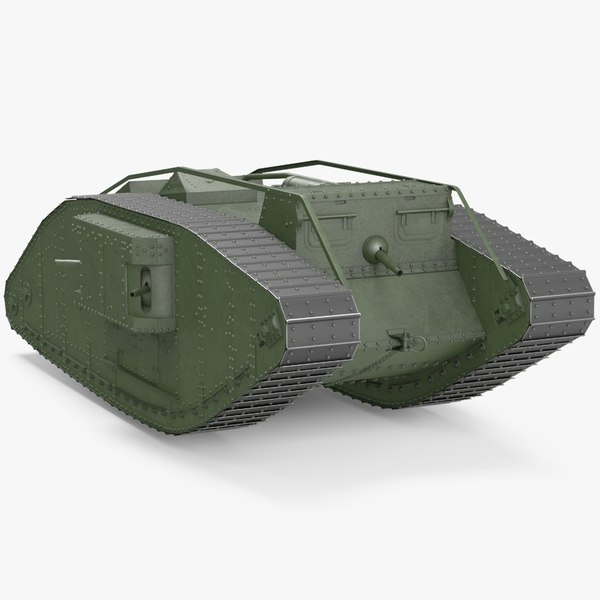 modelo 3d Tanque MK 4 Hembra Verde Rigged para Cinema 4D - TurboSquid ...
