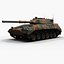 Argentine Medium Tank Tam 3d Model