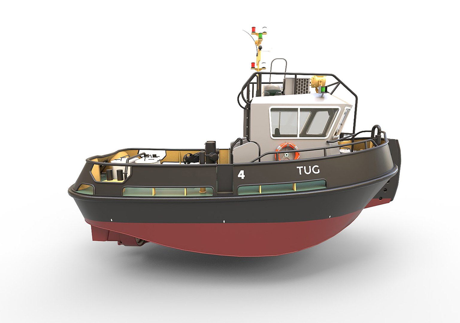 STANDARD TUG Multifunctional Vessel 02 Model - TurboSquid 2003557