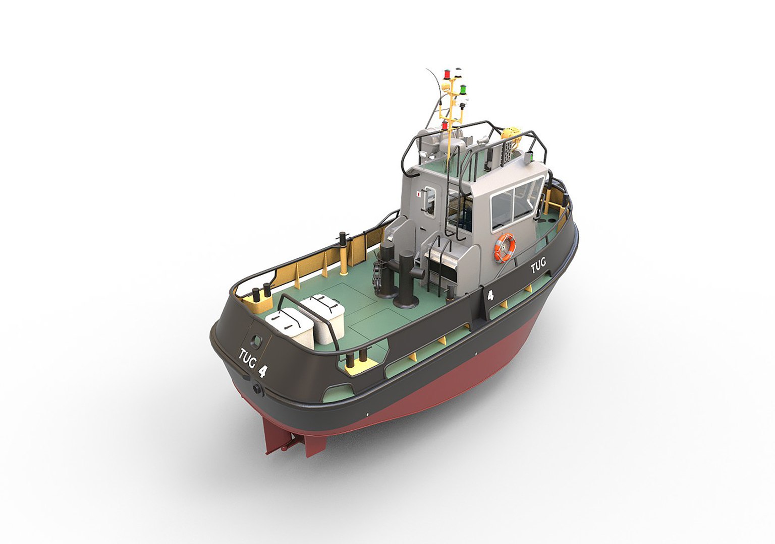 STANDARD TUG Multifunctional Vessel 02 Model - TurboSquid 2003557