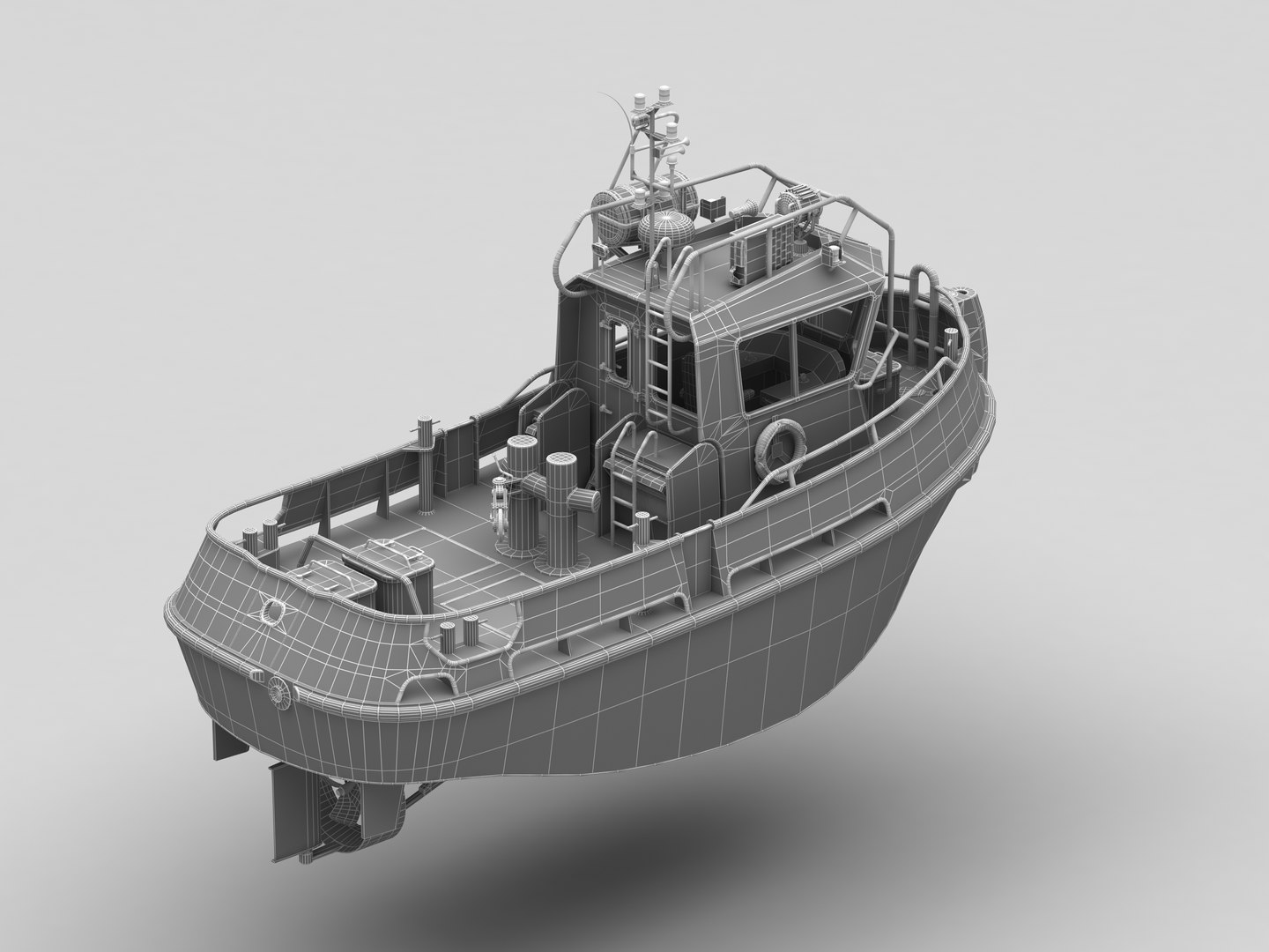 STANDARD TUG Multifunctional Vessel 02 Model - TurboSquid 2003557