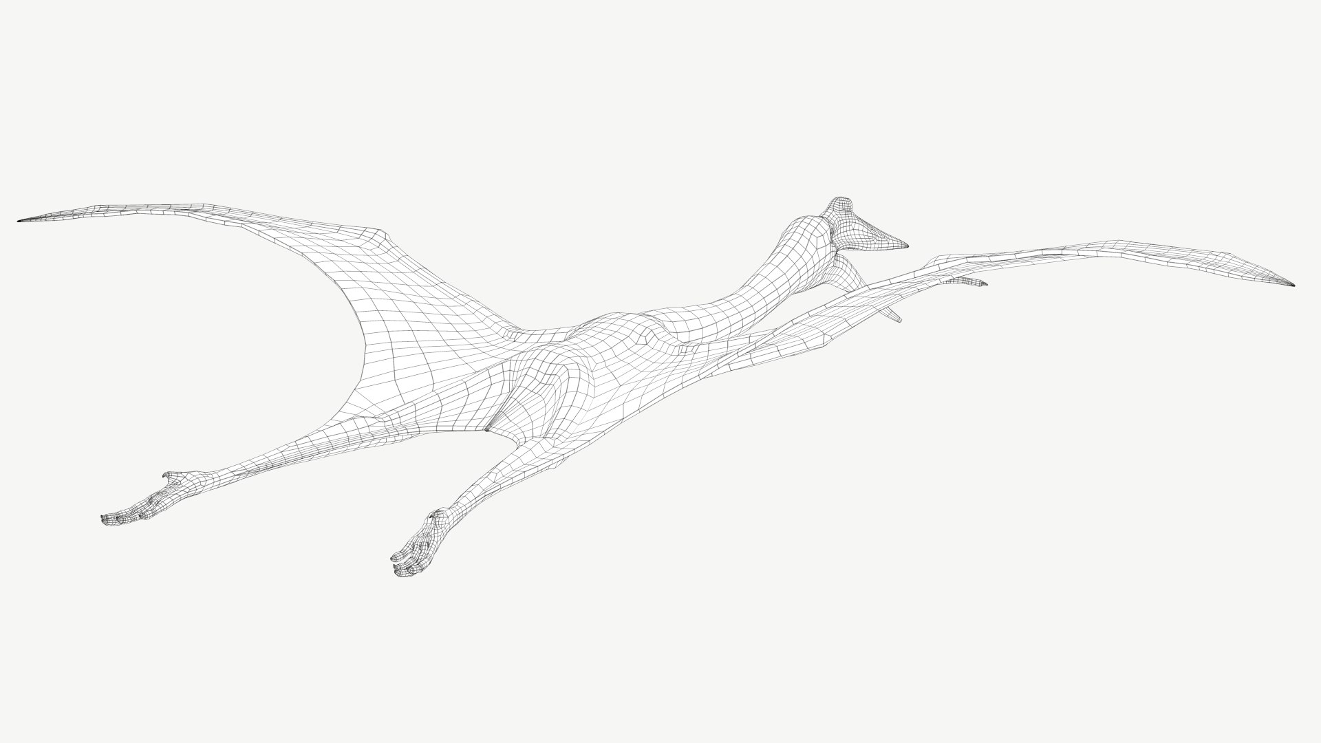 Quetzalcoatlus 3d Model