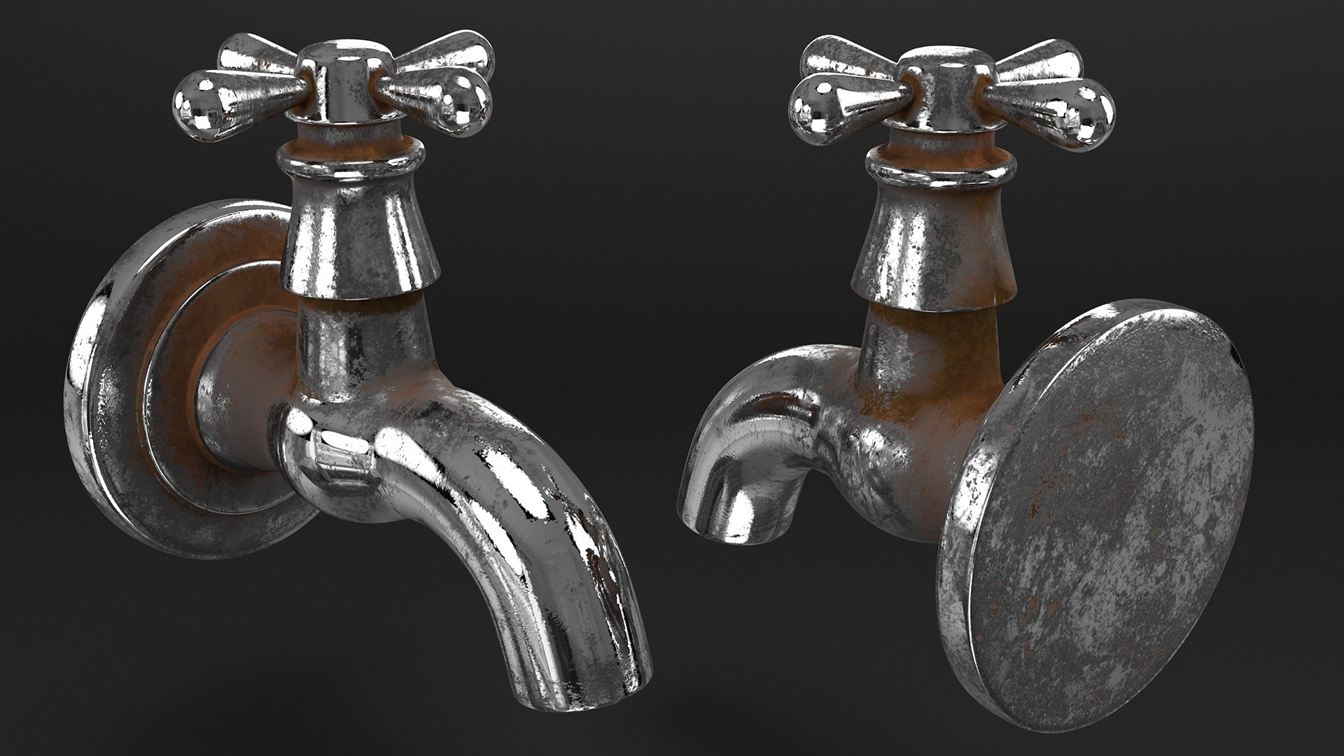 3D Stylized Tap Faucet - TurboSquid 1699768