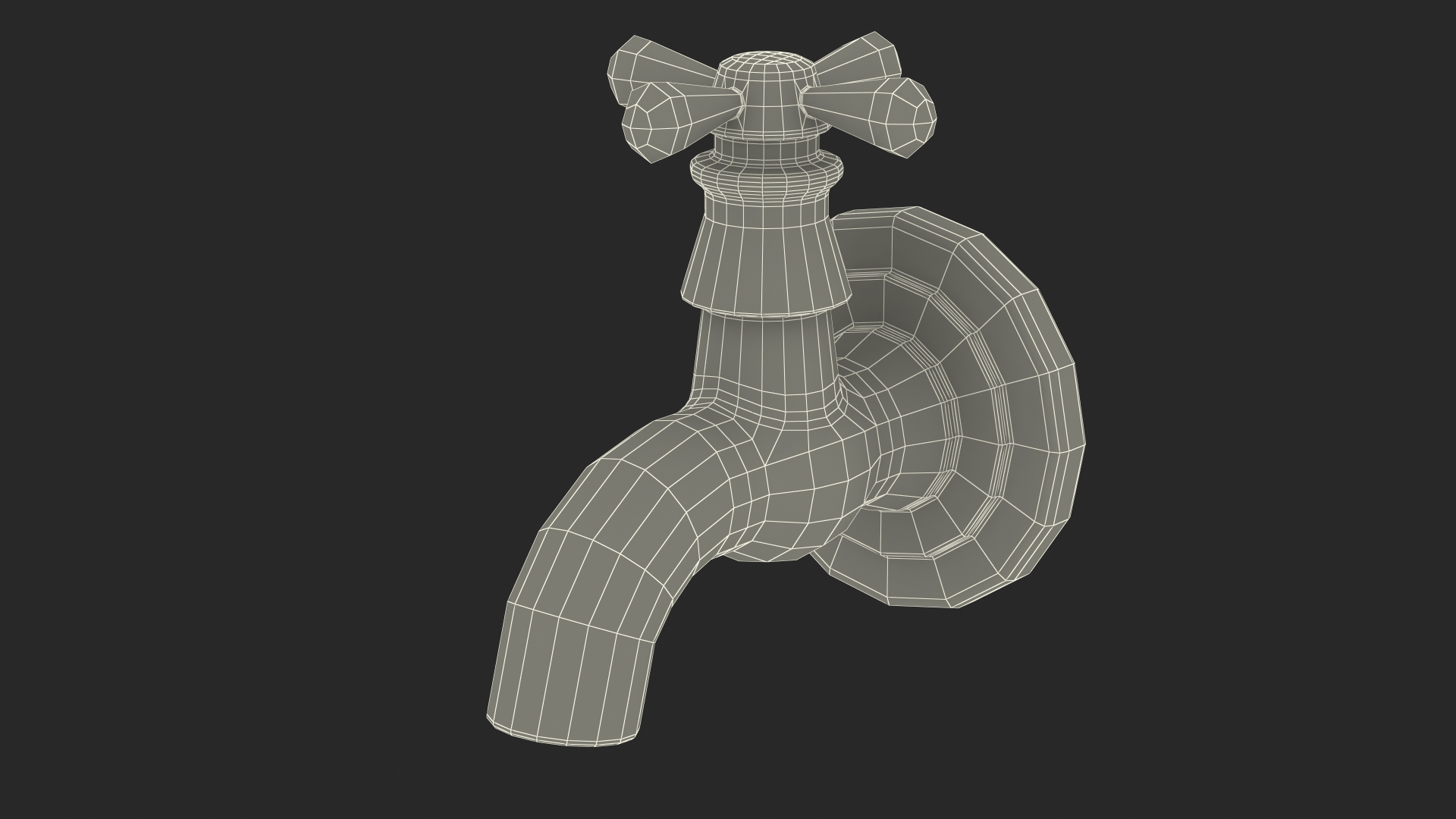 3D Stylized Tap Faucet - TurboSquid 1699768