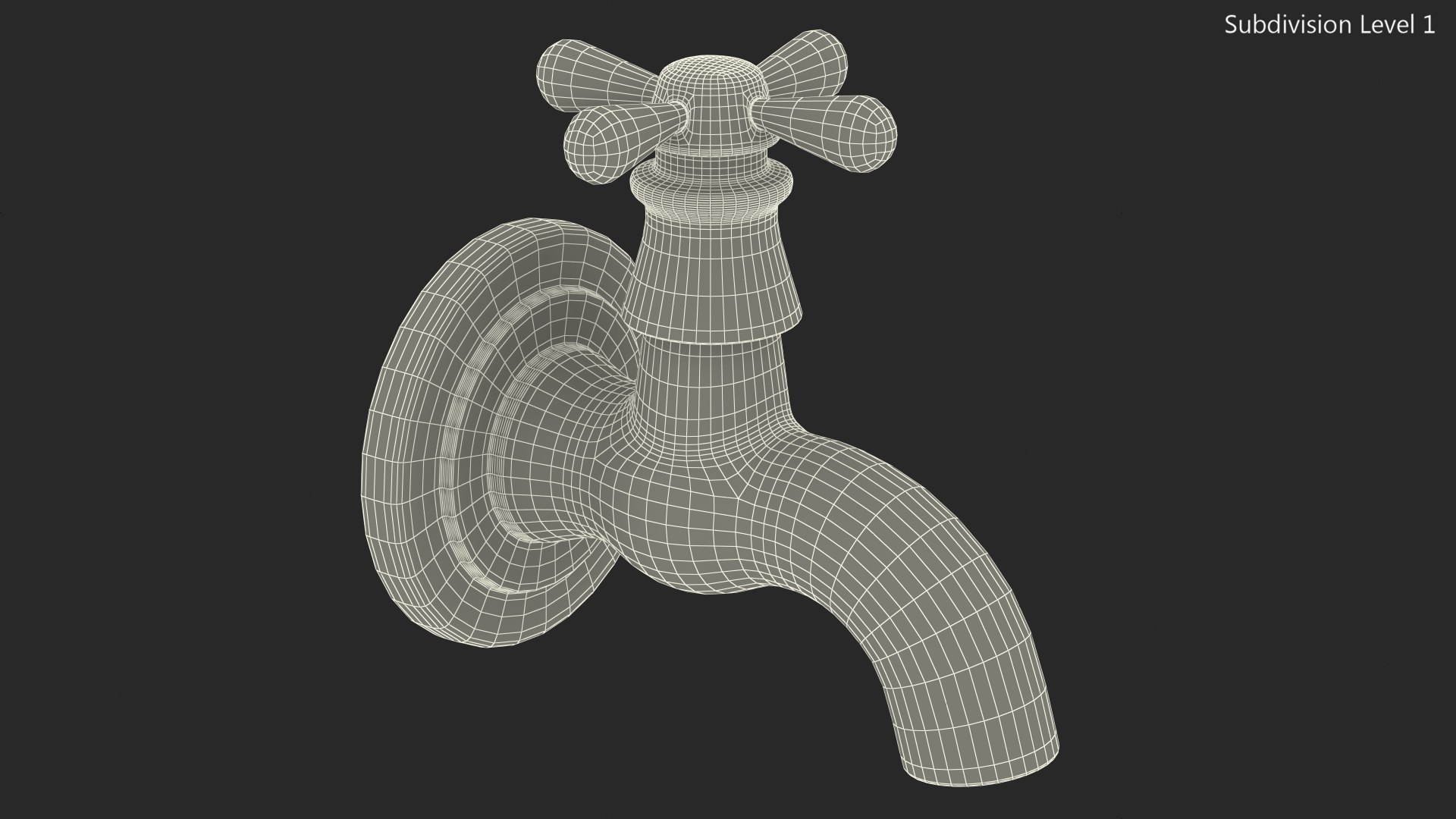 3D Stylized Tap Faucet - TurboSquid 1699768