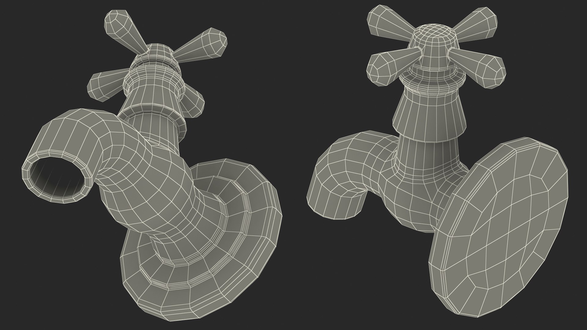 3D Stylized Tap Faucet - TurboSquid 1699768