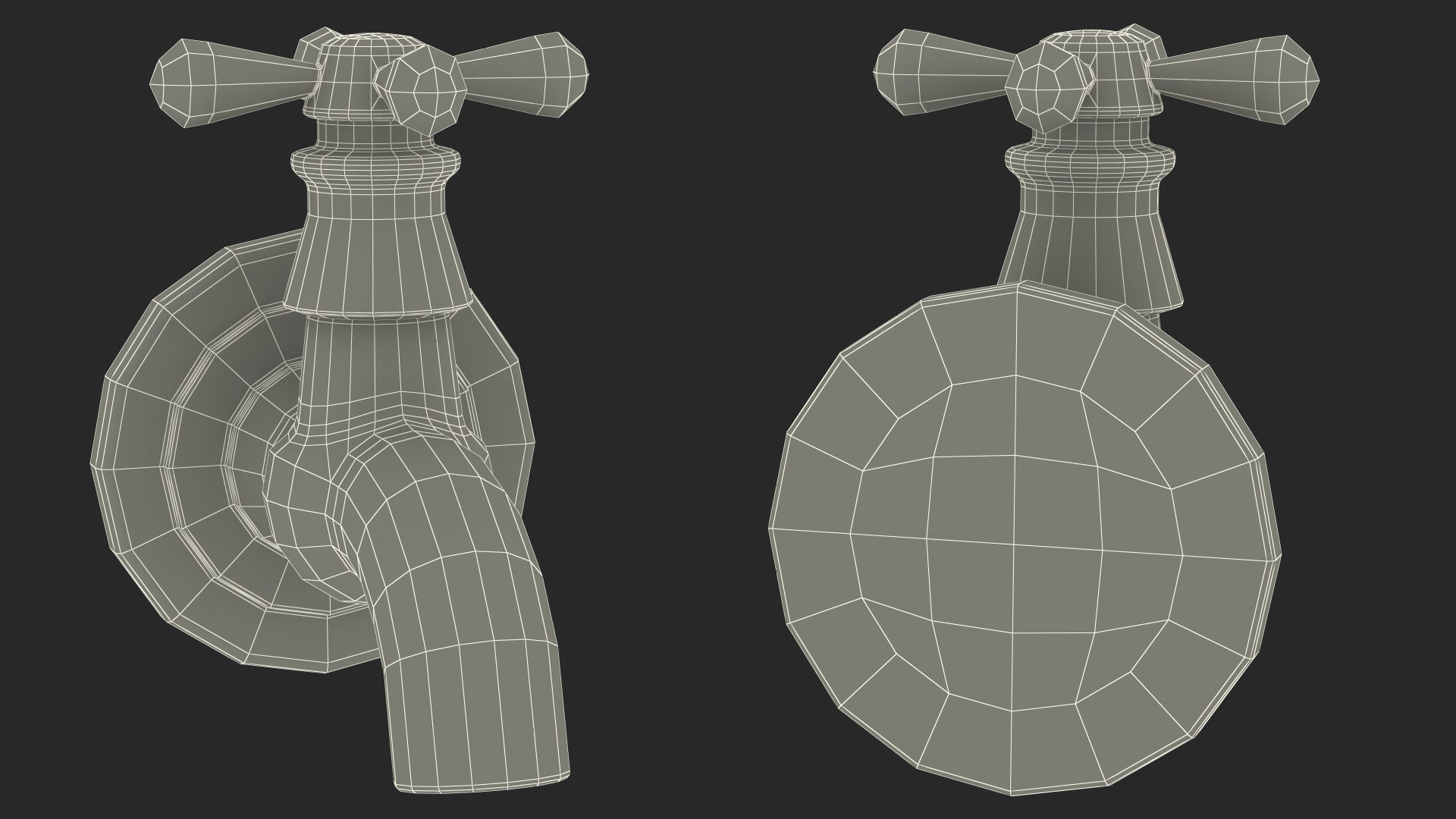 3D Stylized Tap Faucet - TurboSquid 1699768