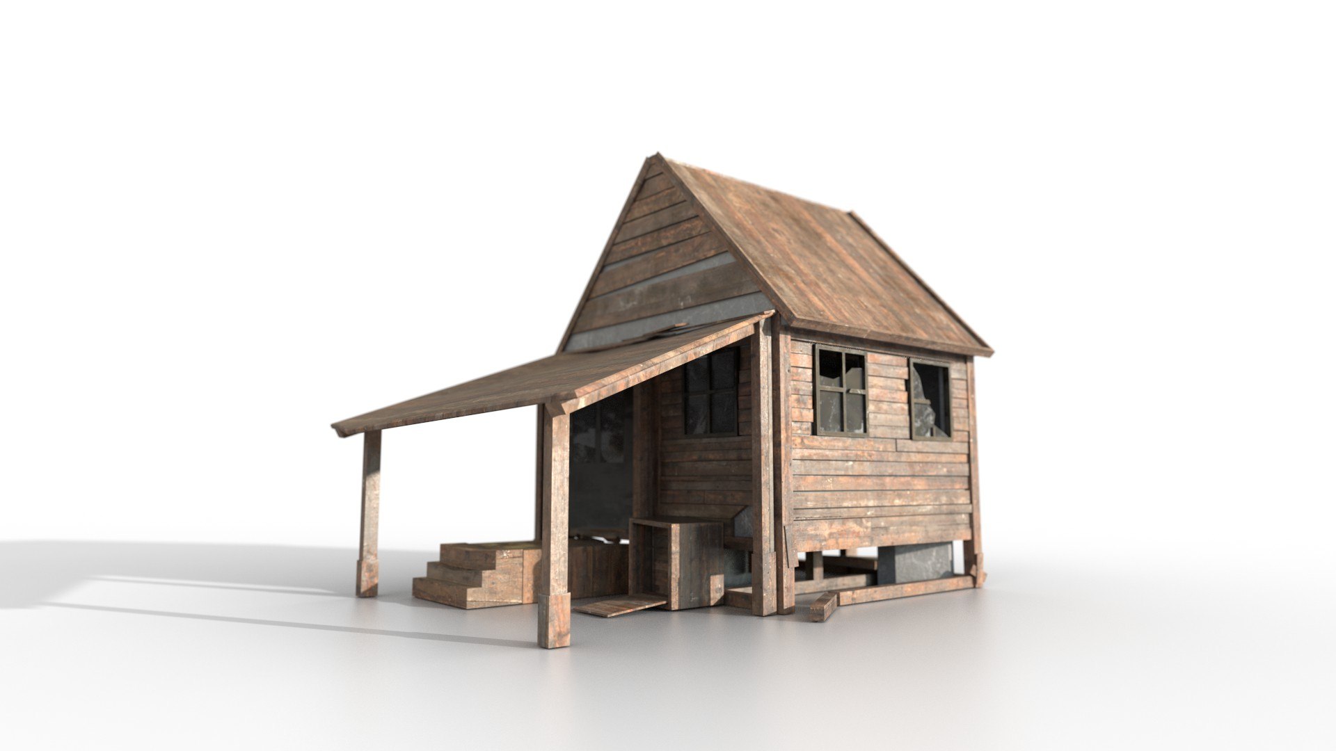 Olden house 3D model - TurboSquid 2054133