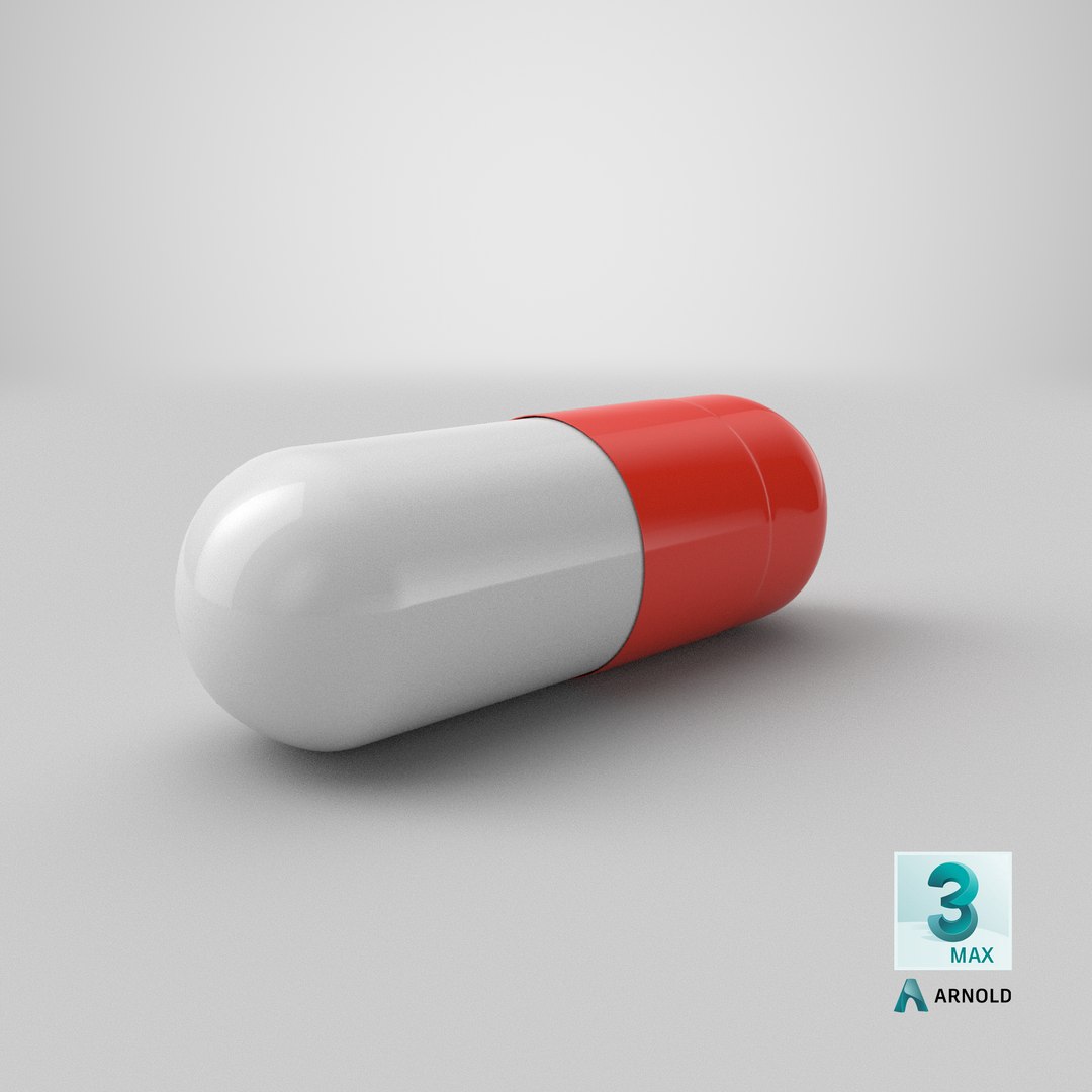 3D Medication Pill 03 model - TurboSquid 2161438