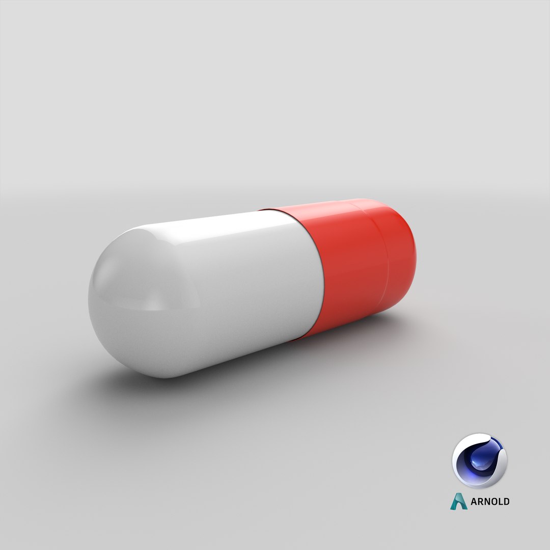 3D Medication Pill 03 model - TurboSquid 2161438