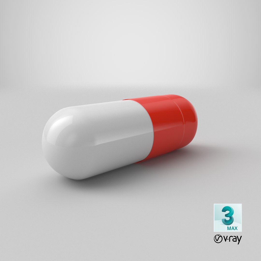 3D Medication Pill 03 model - TurboSquid 2161438