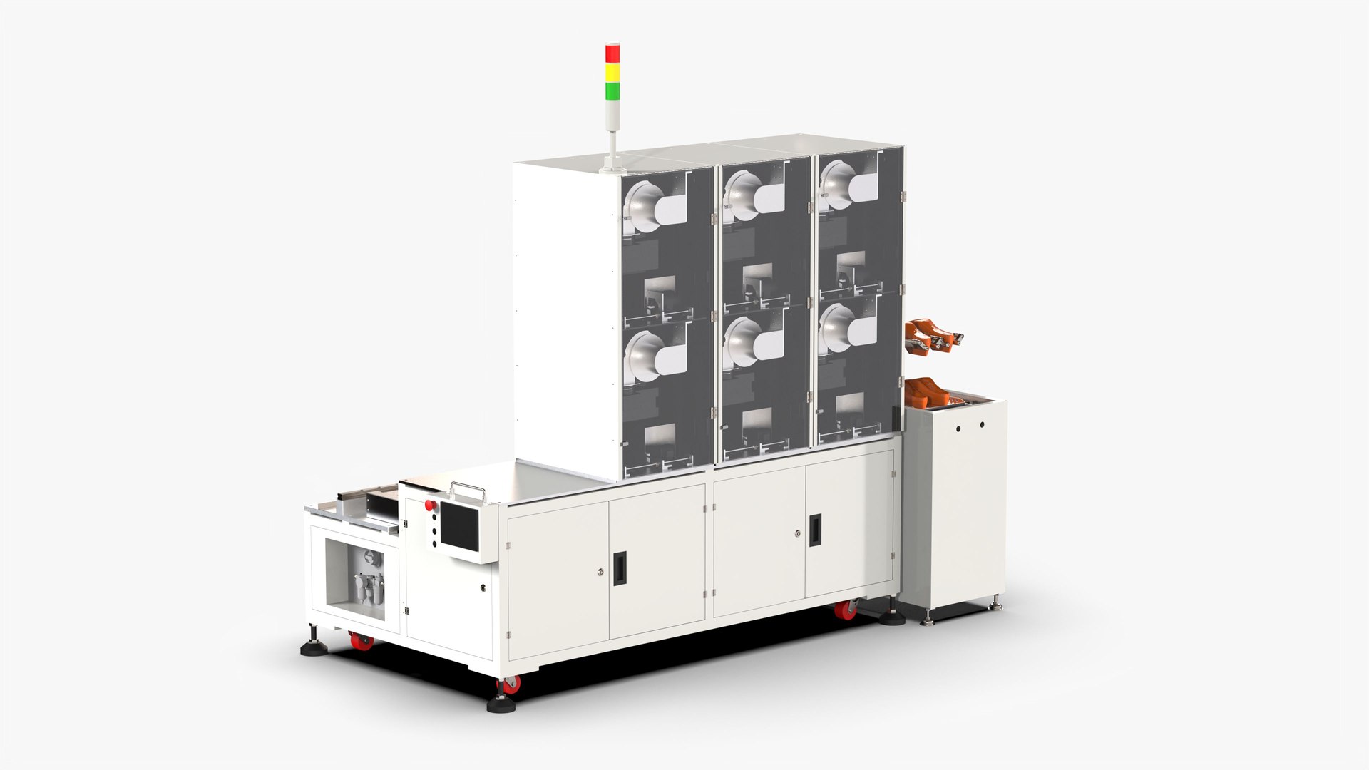 Fully Automatic Loading And Unloading Oven Shoemaking Industry Assembly Line 3D Model ...