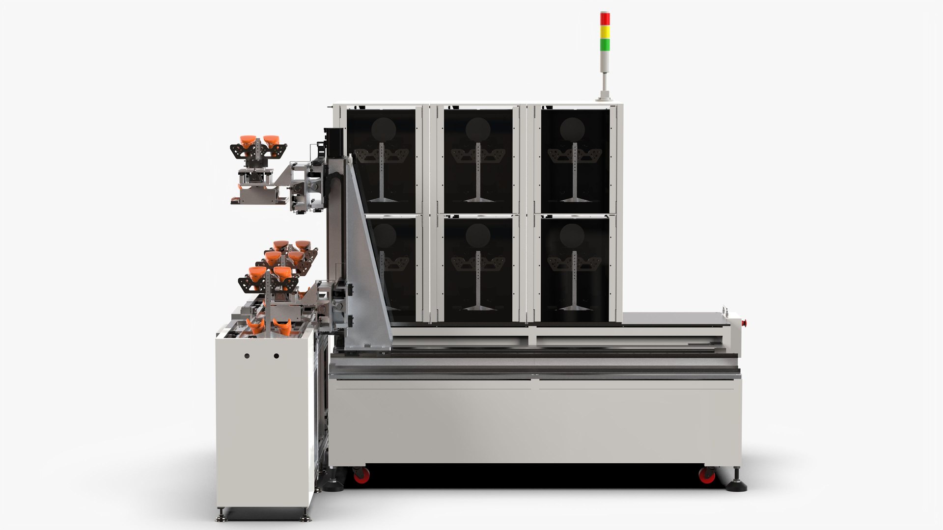 Fully Automatic Loading And Unloading Oven Shoemaking Industry Assembly Line 3D Model ...