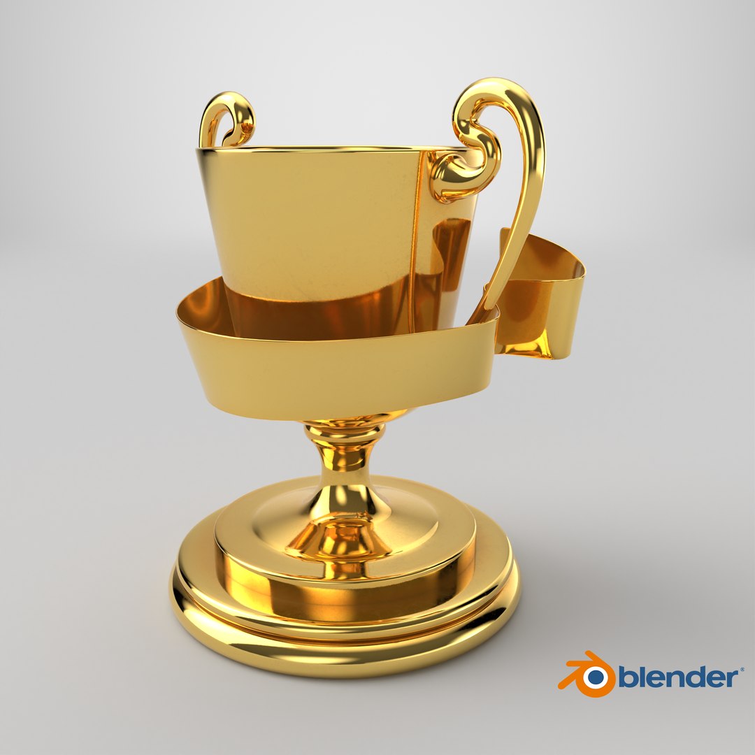 Award Trophy 07 3D Model - TurboSquid 1834891