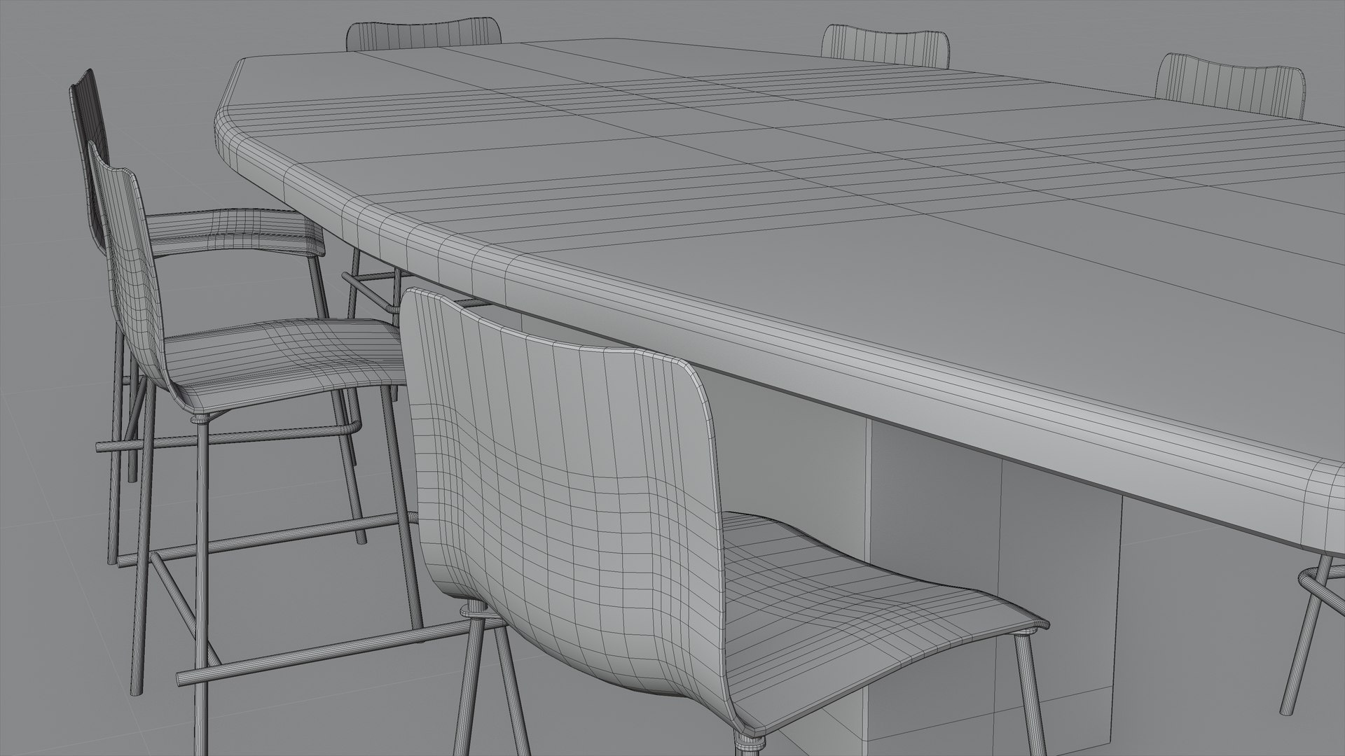 Mavis dining table 3D model - TurboSquid 1421219