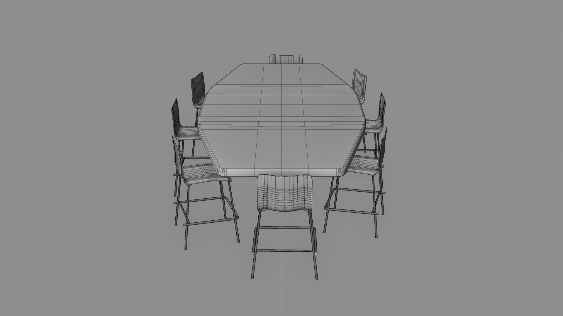 Mavis dining table 3D model - TurboSquid 1421219