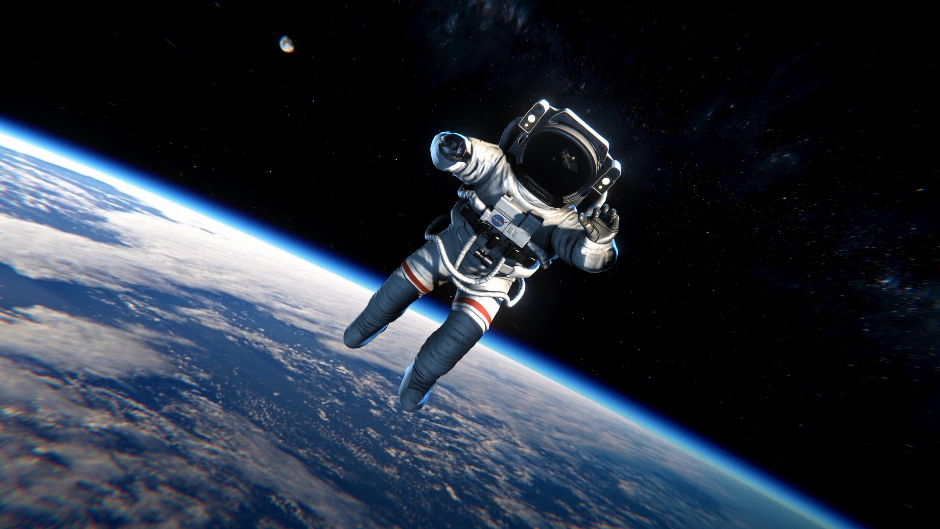 3D NASA Astronaut - PBR Low Poly Rigged And Ready For Animation ...