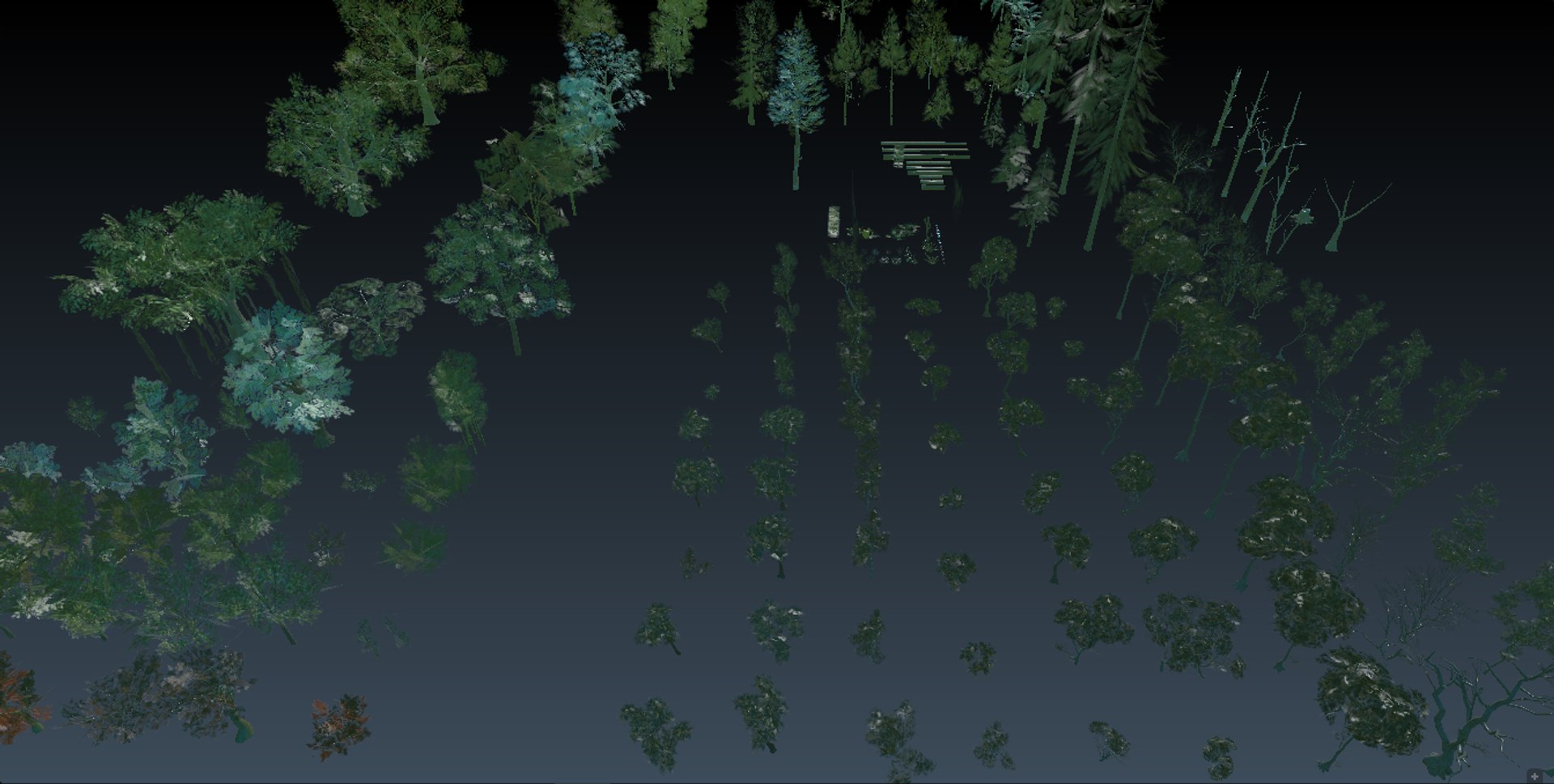3D Trees Vr Model - TurboSquid 1438491