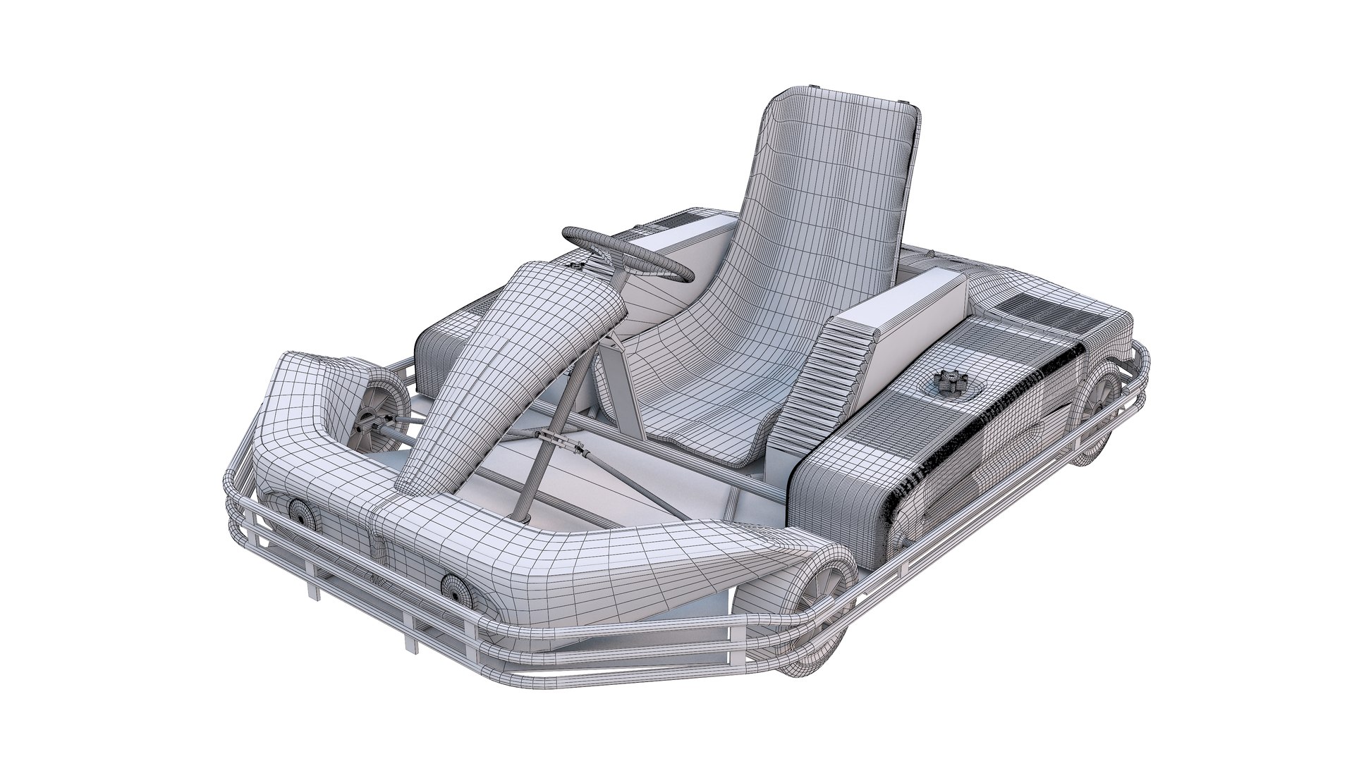 Go Kart 3D Model - TurboSquid 1818286