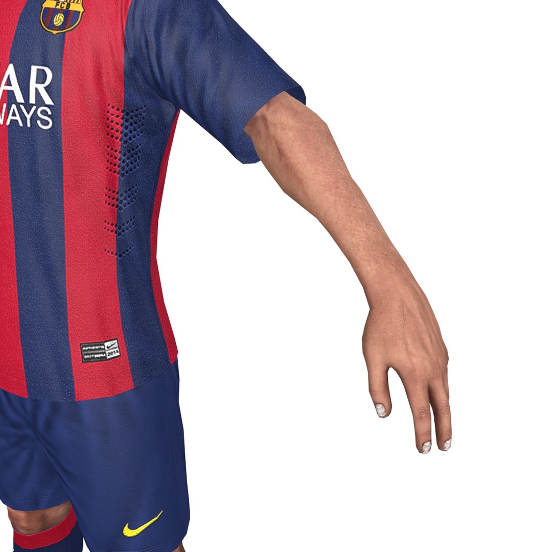 3d Model Lionel Messi