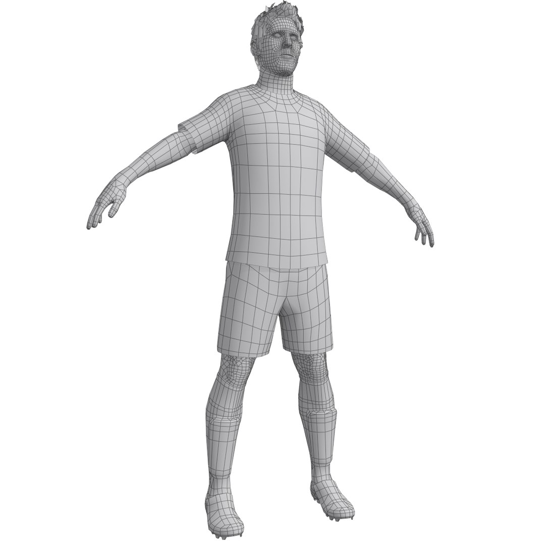 3d Model Lionel Messi