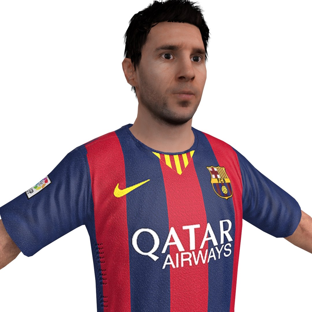 3d Model Lionel Messi