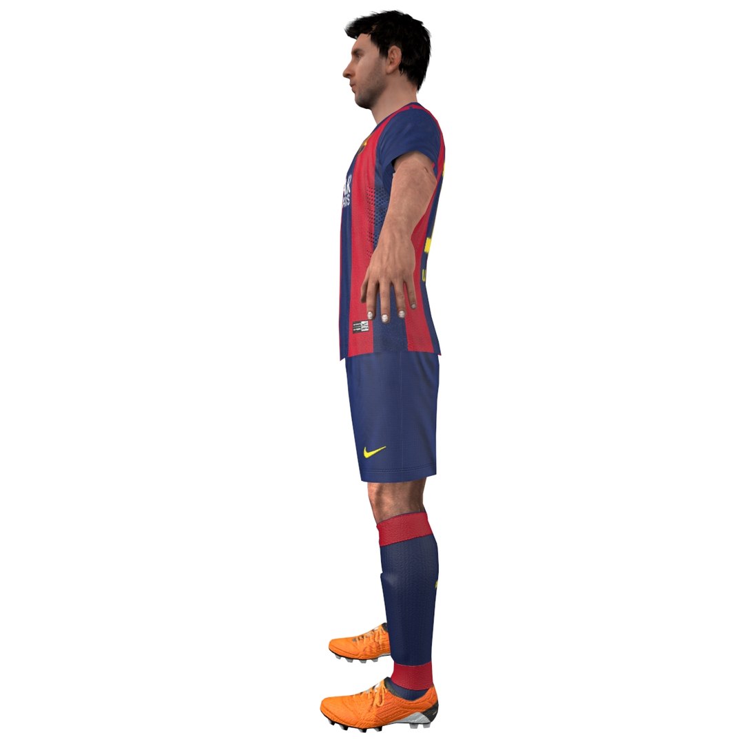 3d Model Lionel Messi