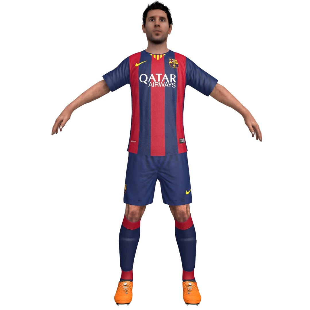3d Model Lionel Messi