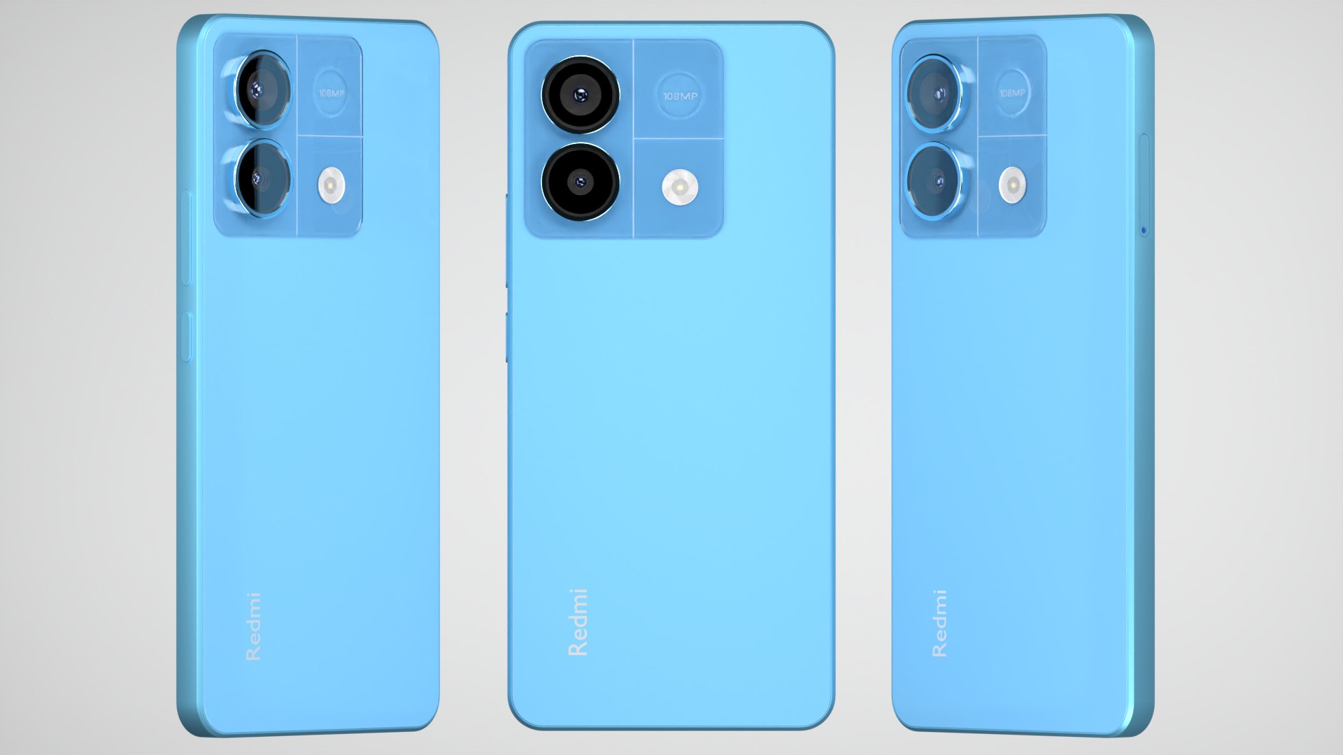 Xiaomi Redmi Note 13 Time Blue 3D Model - TurboSquid 2129151